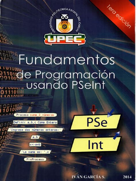 pdf visualización del fichero fundamentos de programación usando pseint pdf