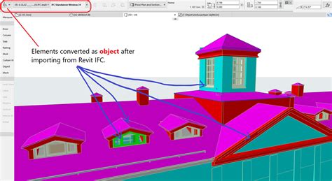 Importing Revit Ifc In Archicad Elements Translat Graphisoft