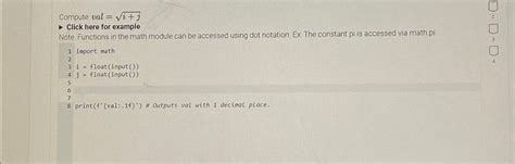 solved compute val i j22click here for examplenote