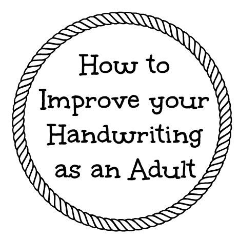 Exercises To Improve Handwriting As An Adult And Best Adult Handwriting Exercise Books Artofit