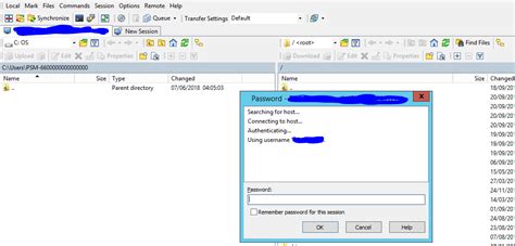 Hi All We Are Facing Issue While Doing The Winscp For All Our Servers Not Able To Opem Teminal