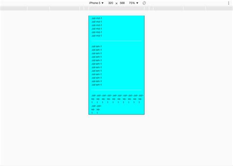 Css Bootstrap Col Xs Wrapping Stack Overflow