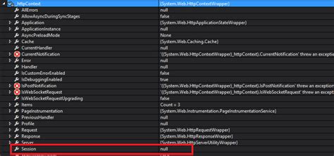 C Httpcontext Session Is Null When Using Dependency Injection Stack Overflow