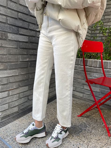 투홀릭 기모 스판 양방 기모 코튼 일자 팬츠3color