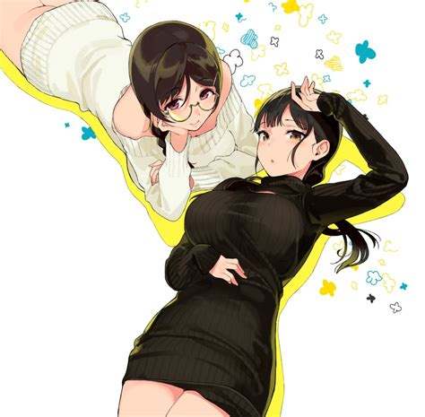 Yomisawa Tsukino And Akizono Kanna Succubus Stayed Life Drawn By