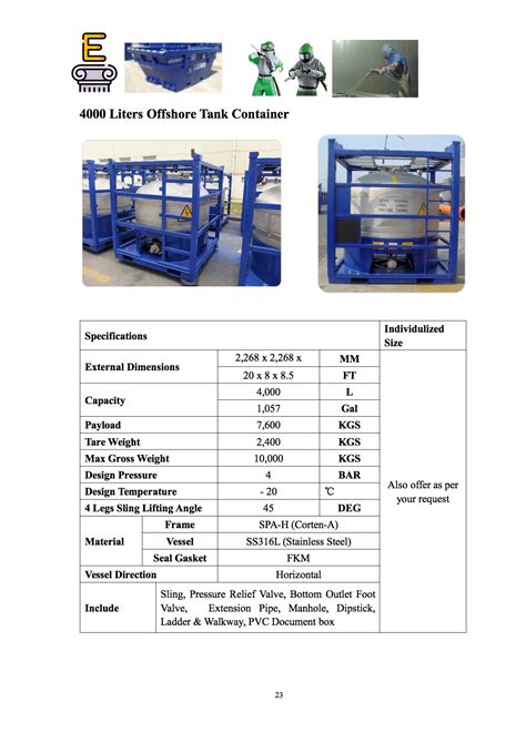 offshore container container gml techno container