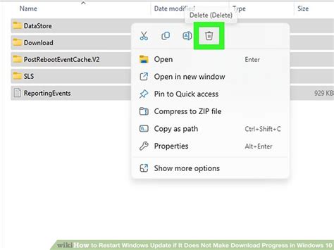 How To Restart Windows Update If It Does Not Make Download Progress In Windows 10