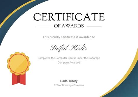 Cpe Certificate Template