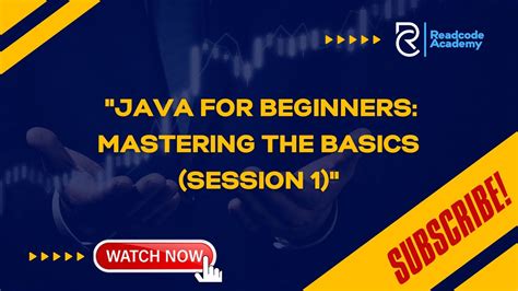 Java Programming For Beginners Session 1 Introduction To Java The First Step Youtube