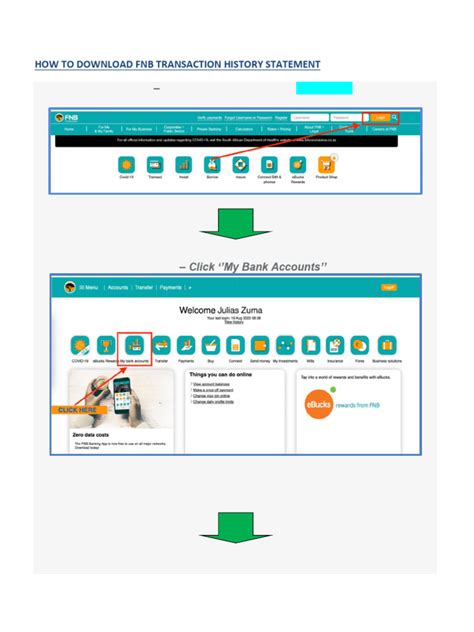 How To Download Fnb Transaction History Pdf