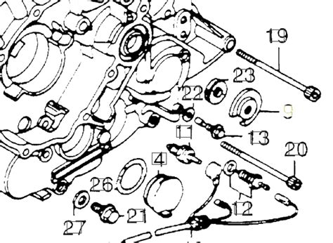 1985 Shadow Vt700 Clutch Slave Cylinder Plate Setting Honda Shadow