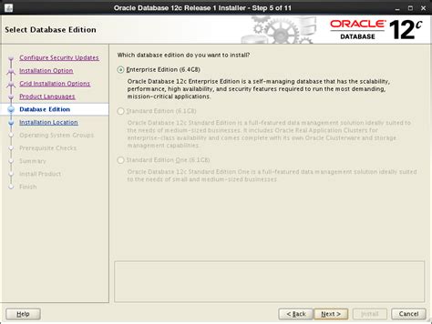 centos 6 oracle database 12c インストール server world