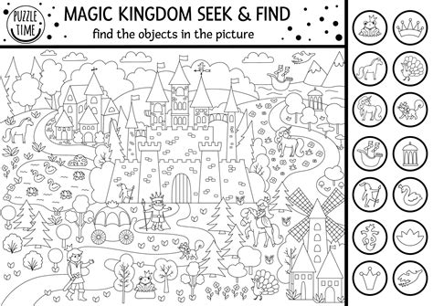 Hard Printable Find The Hidden Objects