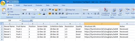 Synchrotron Trip Report — Rock Maker 318 Documentation