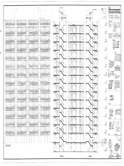 Approved Section Of Building Infrastructure Plan Of Plotting Pdf