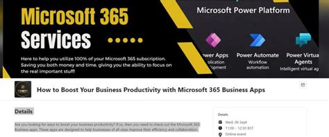 Power Insight Solutions Ltd On Linkedin Webinar Microsoft365 Productivity Technology Software…