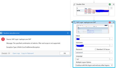 Sap Logon Problem Activities Uipath Community Forum