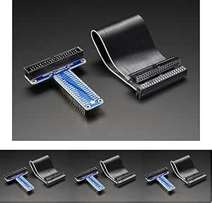 Amazon Com Adafruit Assembled Pi T Cobbler Plus GPIO Breakout For Pack Of