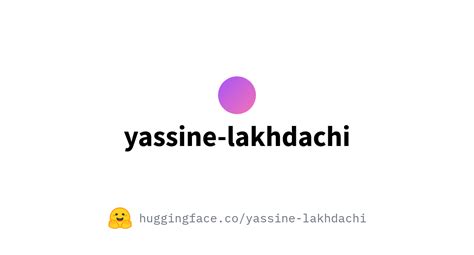 Yassine Lakhdachi Yassine Lakhdachi