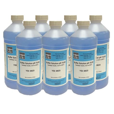Ysi 003823 Ph Buffer 6 Pints Of 10 Buffer Plastic Jual Harga