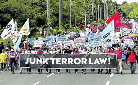 Sc Rules On Anti Terrorism Law To Take Effect Jan 15