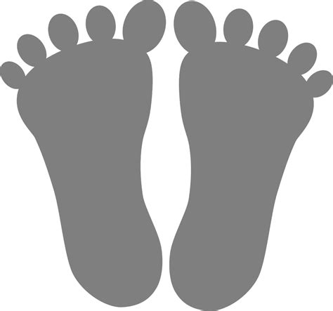 脚 脚趾 脚印 免费矢量图形pixabay