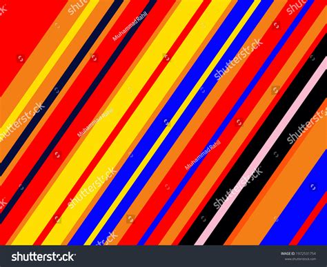 Colorfull Daigonal Lines On Orange Background Stock Illustration 1972531754 Shutterstock