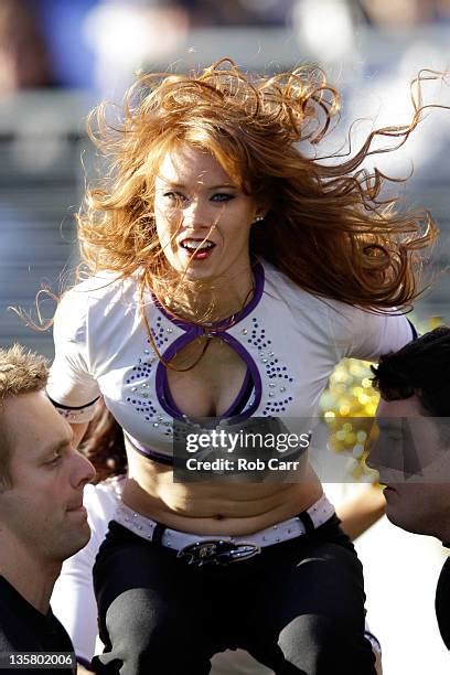 Ravens Cheerleaders Photos And Premium High Res Pictures Getty Images