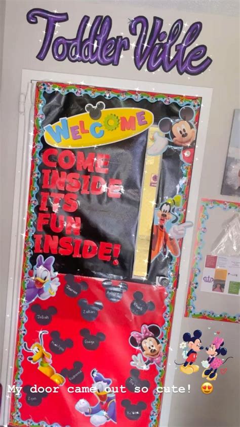 Mickey Mouse Classroom Door Theme Mickey Mouse Classroom Classroom Door Fun