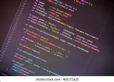 Php Code On Dark Background Code Stock Photo Shutterstock
