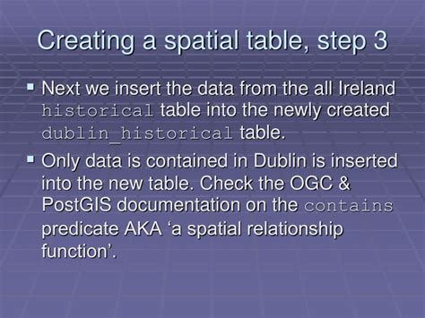 ppt spatial databases lecture 3 powerpoint presentation free