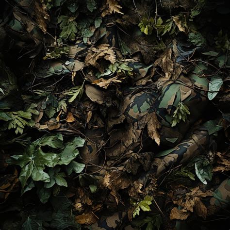 Digital Camouflage Pattern Texture Premium Ai Generated Image
