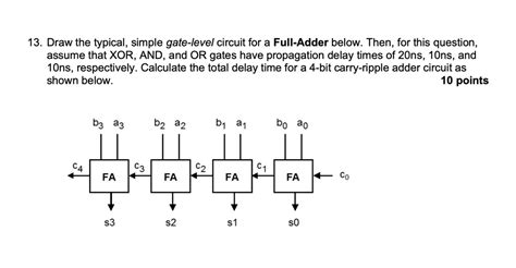 answer all parts of the question 13 draw the typical simple gate