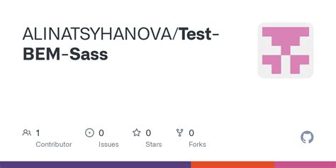 Github Alinatsyhanovatest Bem Sass
