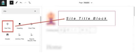 how to use site title block in wordpress codewatchers