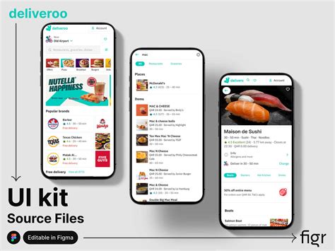 Make Deliveroo Ui Your Own By Figr Design On Dribbble