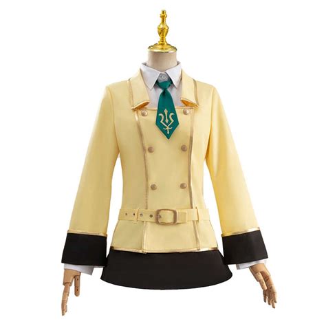 Anime Code Geass Cc Yellow Uniform Cosplay Costume Outfits Halloween