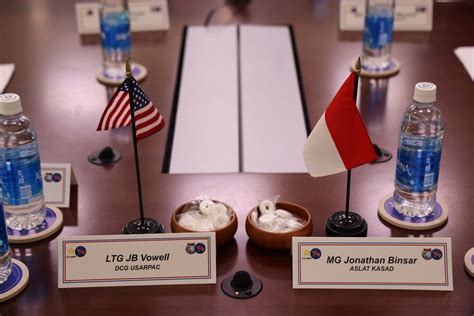 Dvids News Indonesian Army Us Army Staff Talks Fosters Mutual