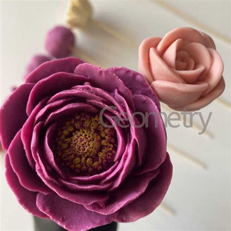 Diy 꽃 실리콘 몰드 비누 양초 만들기 수제 선물 꽃 몰드초 틀 Aliexpress