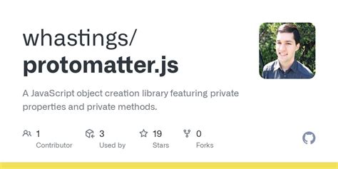 New Version Of Javascript Object Creation Library Protomatterjs Now