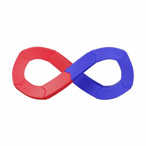 Devops Cloud Native Process Agile Operation 3d Illustration