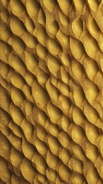 Premium Photo Yellow Pattern