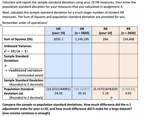 When To Use Sample Vs Population Standard Deviation At Lydia Eddy Blog