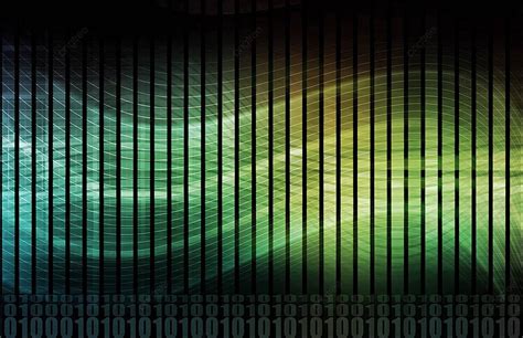 Complex Algorithm Sound Measurements Recording Photo Background And