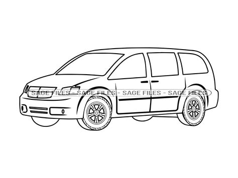 Mini Van Clip Art