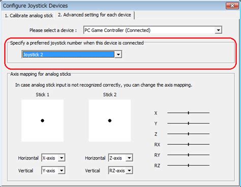 Joytokey Advanced Features