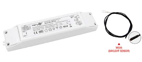 Flicker Free Dimmable Led Driver Mlc40c Dh Daylight Harvesting Ms06