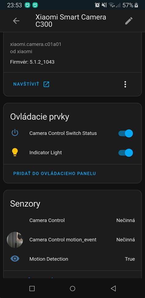 Integrate Xiaomi Smart Camera C300 Xmc01 Home Assistant Community