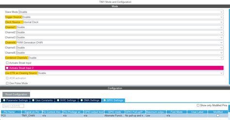 solved pwm on stm32u599 stmicroelectronics community