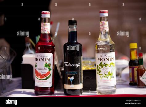Different Type Of Cocktails For Events And Parties Stock Photo Alamy